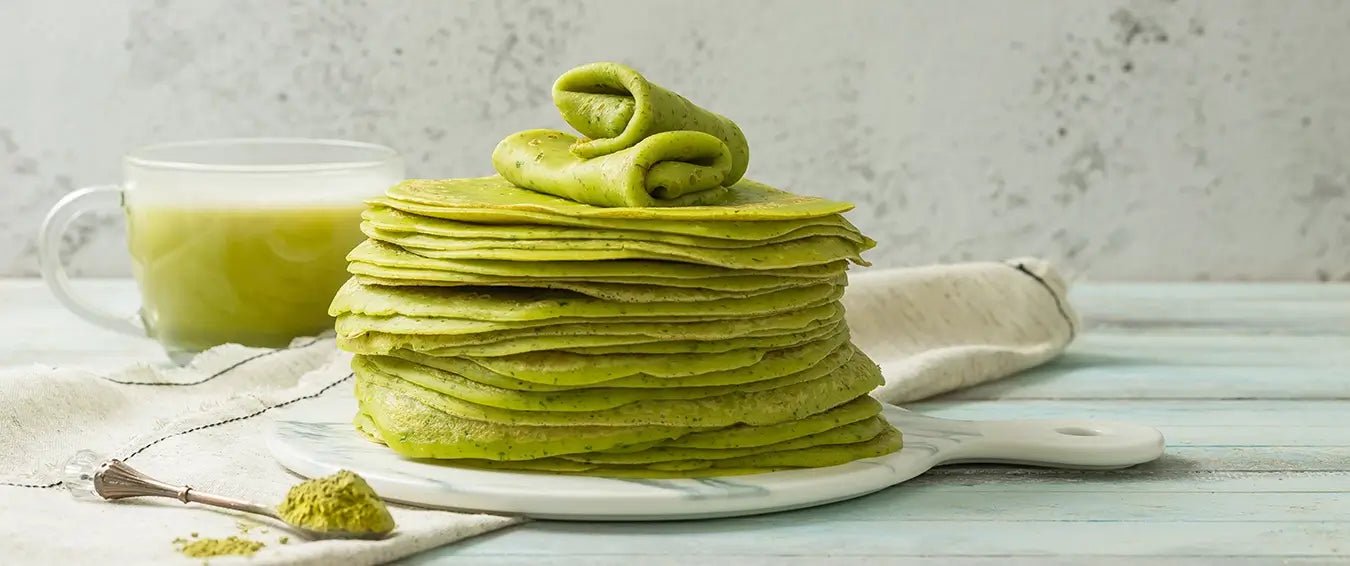 Infuse Wellness into Your Morning with Matcha Crêpes - Featuring Live ...