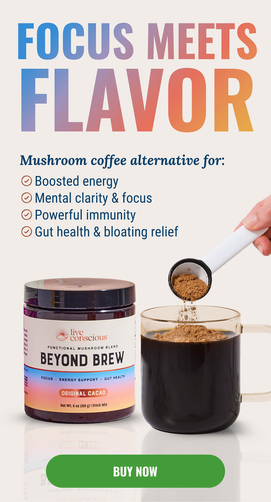 Beyond Brew: Mushroom Coffee Alternative with 6 Functional Fungi | Live ...